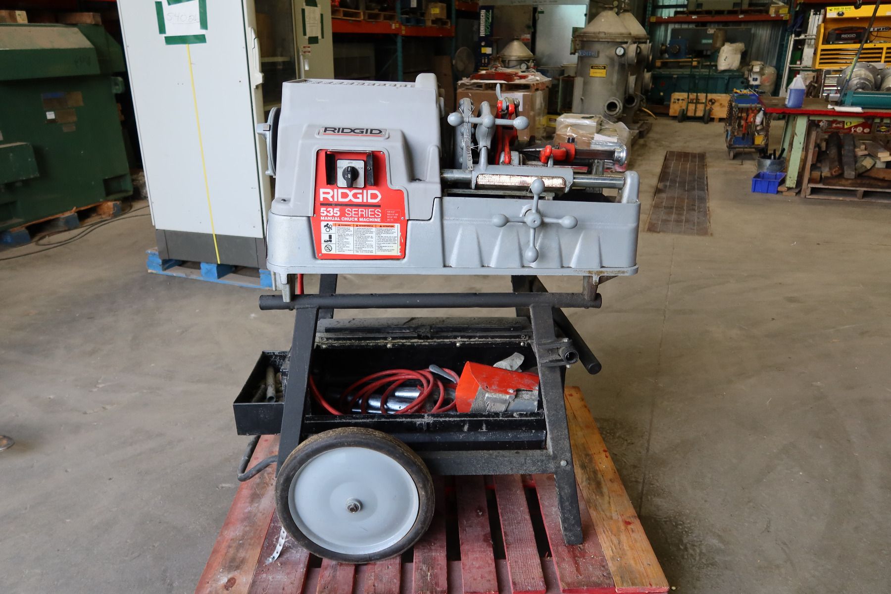 535 Pipe Threading Machine